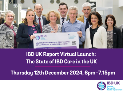 IBD UK Report launch webinar: The State of IBD Care in the UK