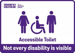 Download our accessible toilet sign