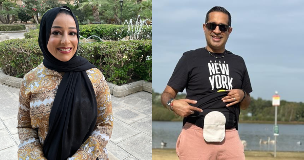 "What courage means to us." - Omma and Farish