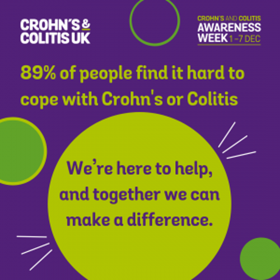 It's Crohn's and Colitis Awareness Week!