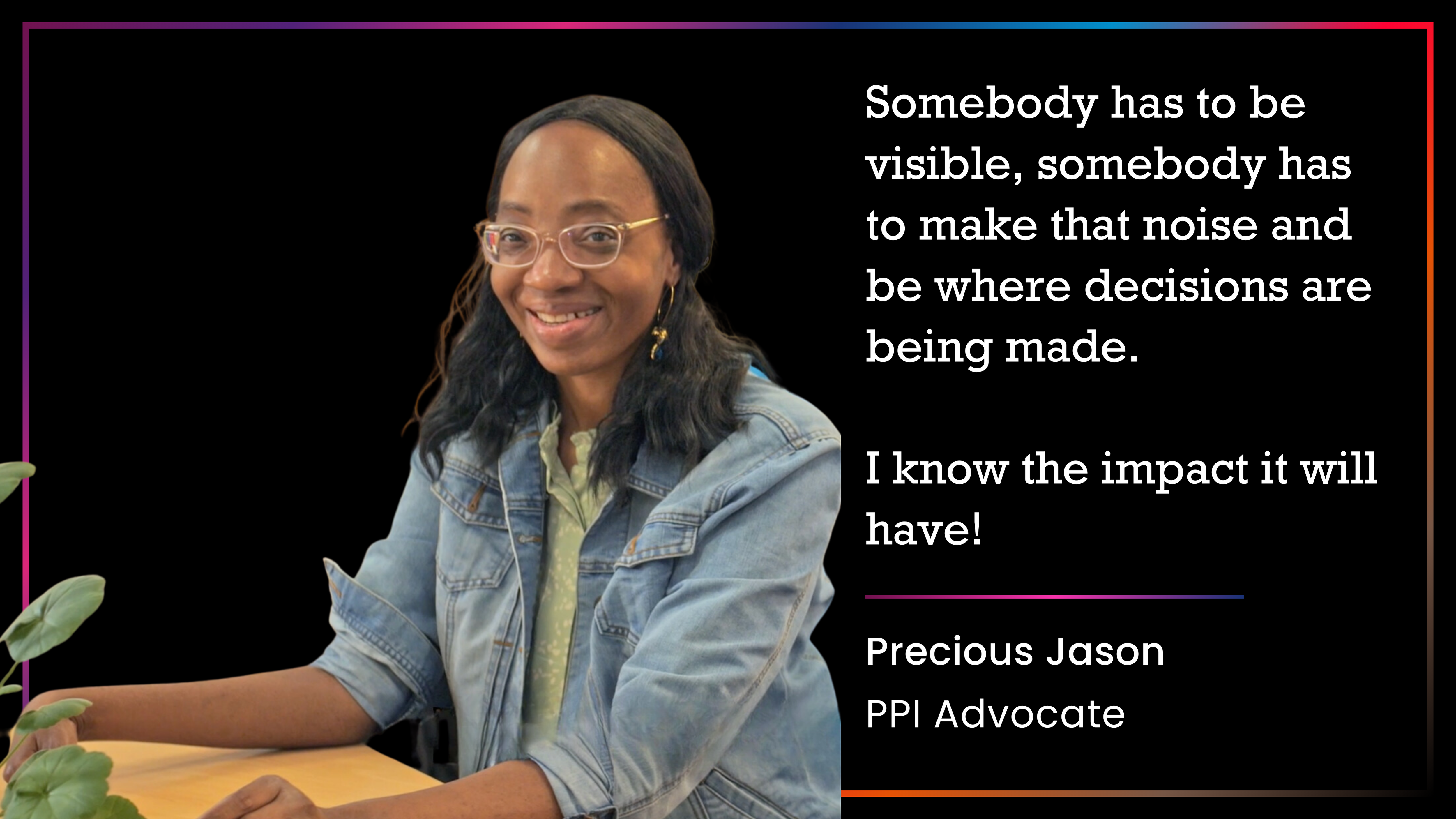 Introducing 'Be Visible' - Improving representation in health research