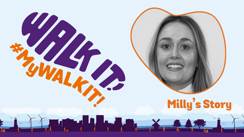 Our Young Adult Advisory Panel take on My WALK IT 2024 - Milly's Story