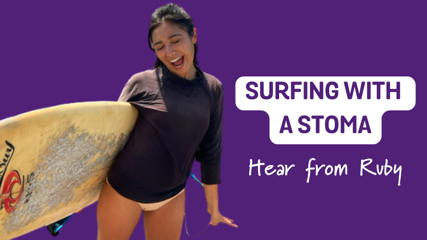 Surfing with a Stoma - Hear from Ruby